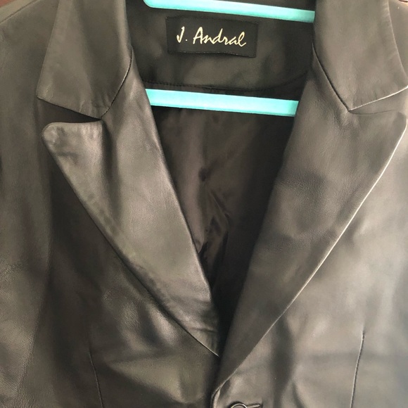 j andral | Jackets & Coats | Mens Black Leather Jacket | Poshmark